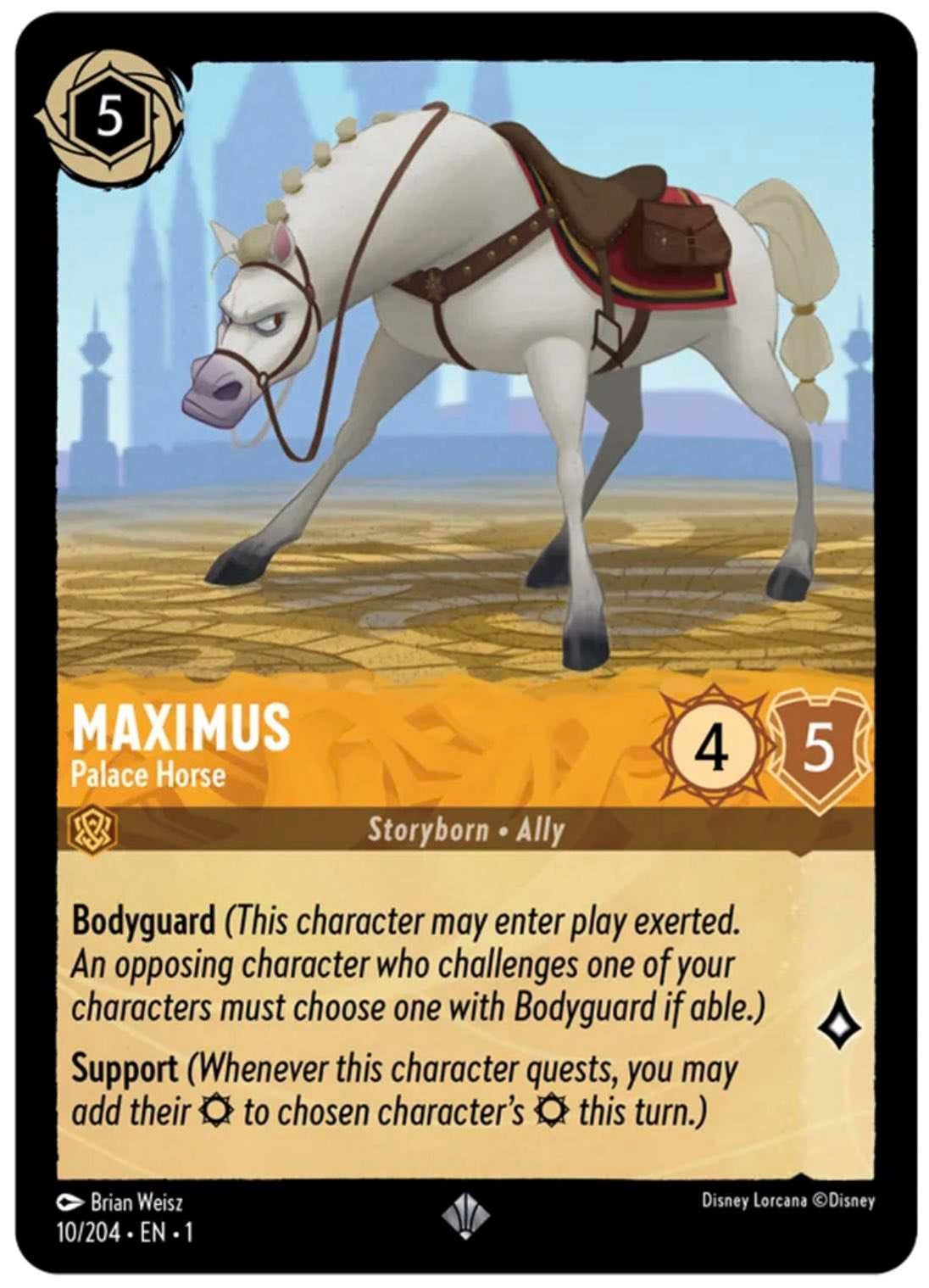 Maximus - Palace Horse (10/204) [The First Chapter] — Darkhold Games
